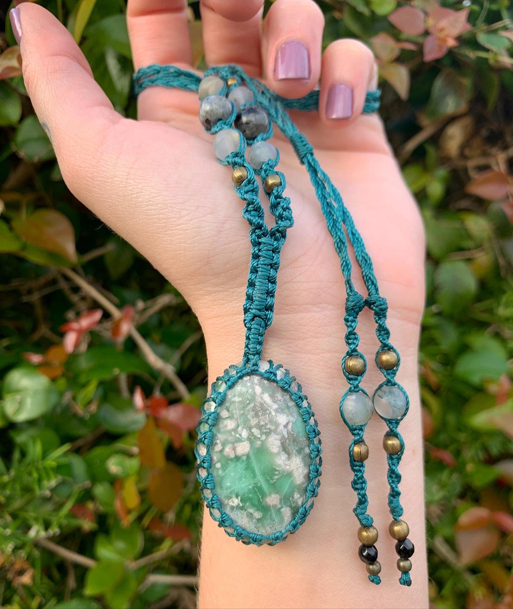 ~Esmerälda~ •Peruvian Opal Enchanted Amulet• – Treasures By Tay