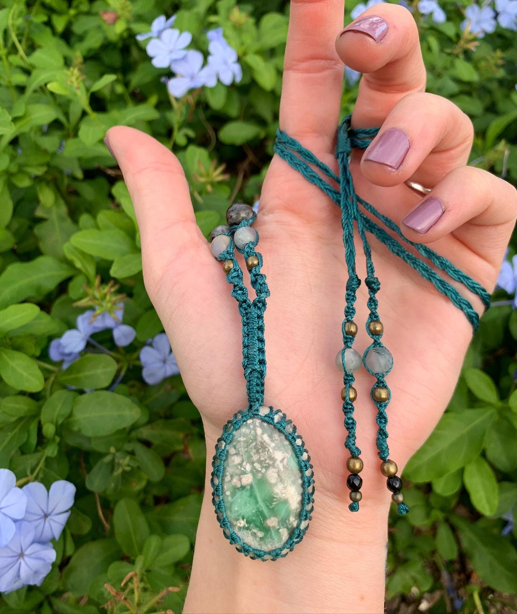 ~Esmerälda~ •Peruvian Opal Enchanted Amulet• – Treasures By Tay